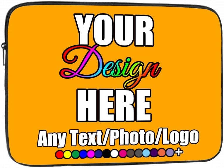 Amazon.com: ANGELJUAN Custom Sleeve Tablet Customized Text Logo Image ...