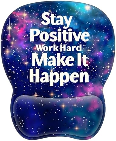 Amazon.com: DOOKE Ergonomic Mouse Pad with Wrist Support and Coaster ...