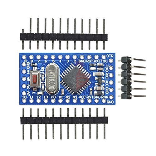Autres Composants électroniques 2pcs Pro Mini Atmega 168 Module 5 V 16 M Pour Compatible Arduino