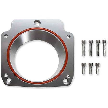 Amazon.com: ICT Billet LS Drive By Cable Throttle Body Adapter / LS3 4 ...