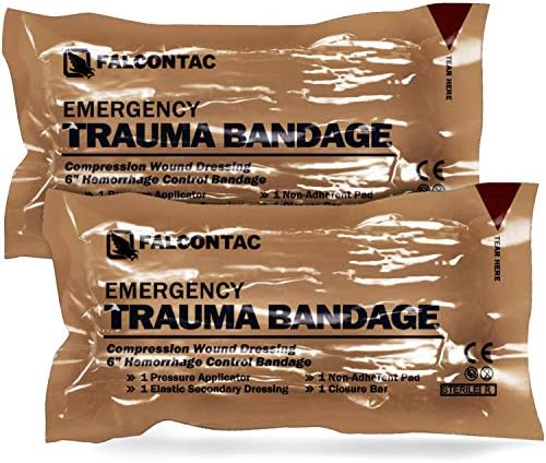 Amazon.com: FalconTac Israeli 6 Inch Emergency Compression Bandage ...