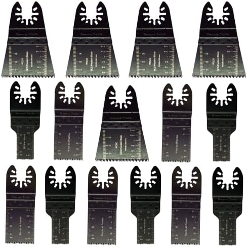 Pack of 5 x 88mm Round Oscillating Multi Tool Blades/Wood Cutter Saw ...