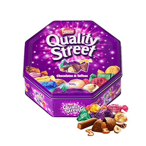 Nestle Quality Street Assorted Milk and Dark Chocolates and Toffees, 31 ...