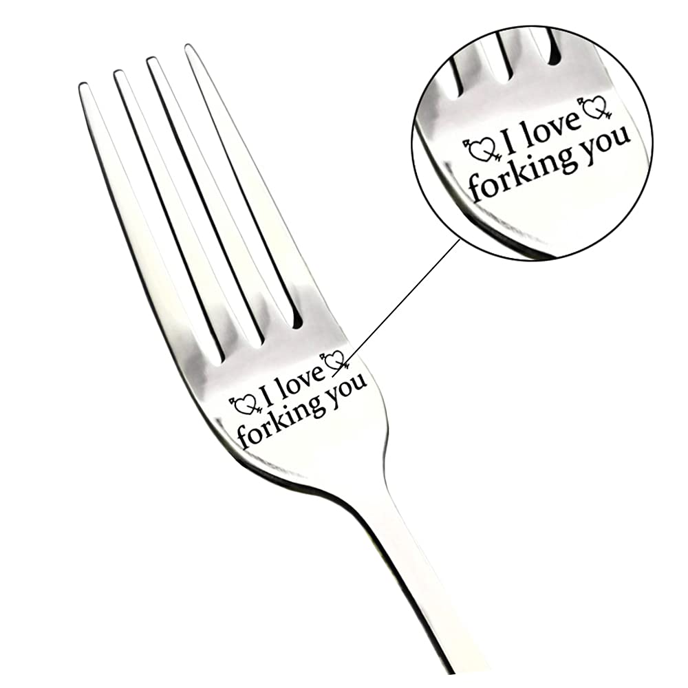 Snapklik.com : I Love Forking You Dinner Forks,Inspirational Funny ...