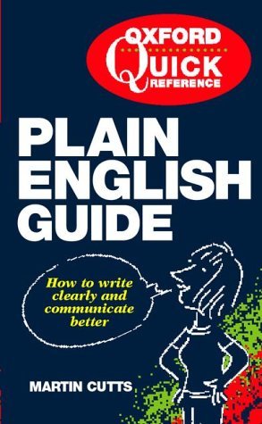 Amazon | The Quick Reference Plain English Guide | Cutts, Martin ...