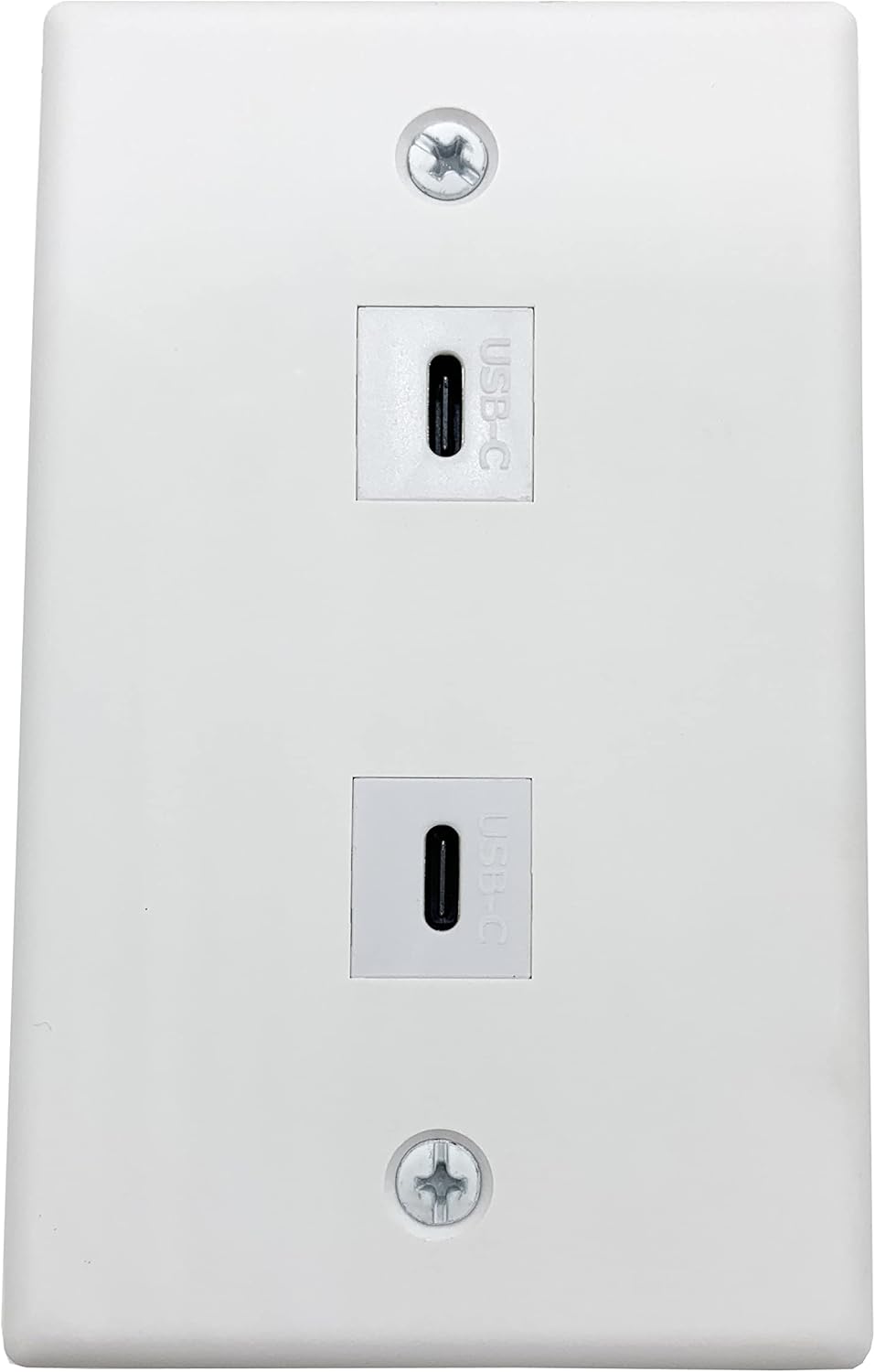 Amazon.com: Halokny USB C Wall Outlet, 2 Port USB-C Wall Outlet, 2 USB ...