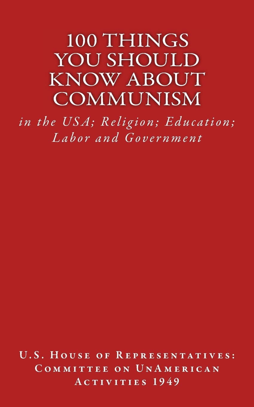 100 Things You Should Know About Communism: in the USA; Religion ...