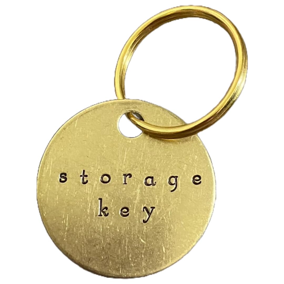 Amazon.com: Storage Key Label - Metal Keychain Identifier Tags with ...