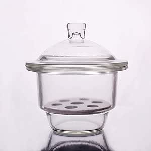 Amazon.com: ZAPION Glass Desiccator, Transparent Desiccator with Porcelain Plate, Suitable for ...