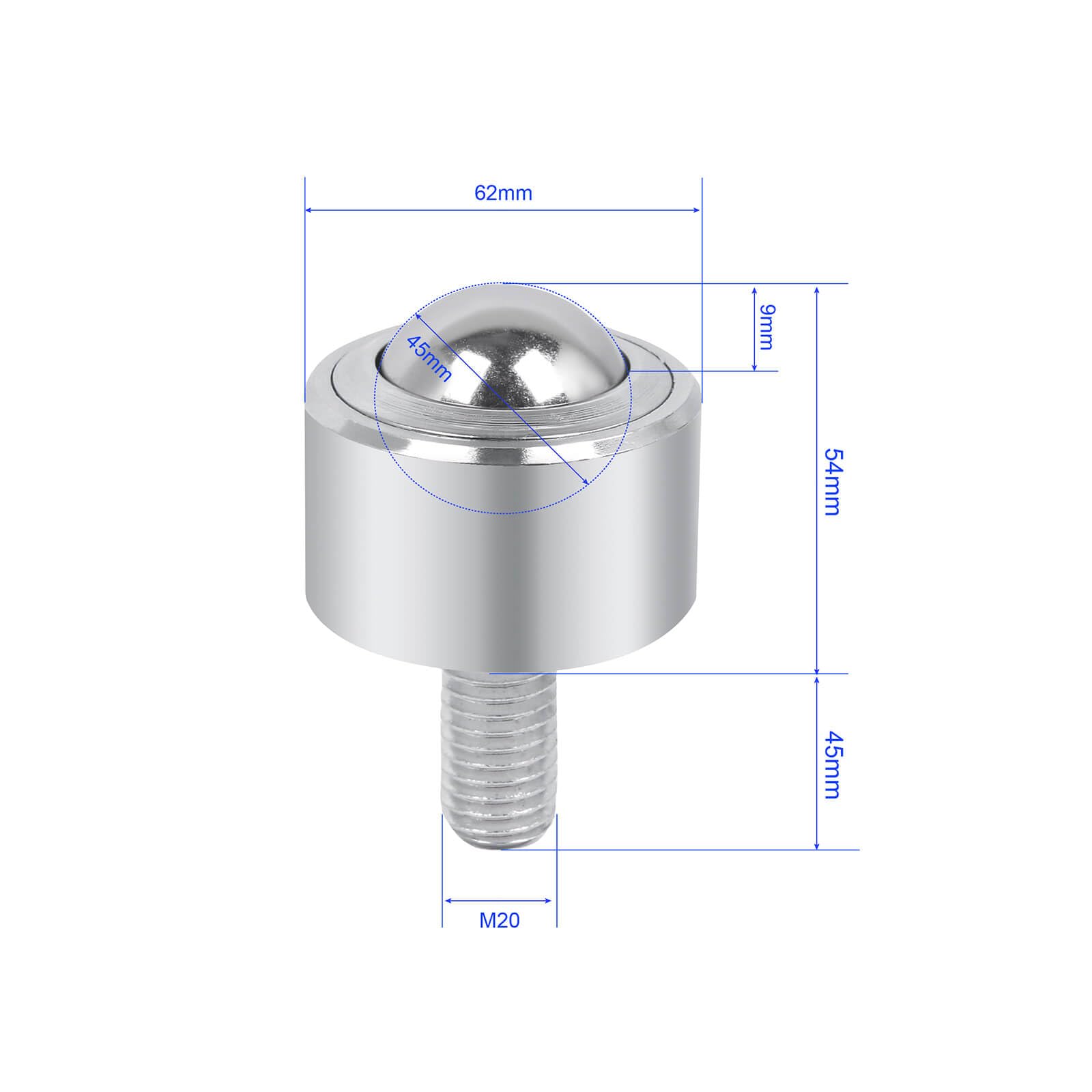 Heavy Duty Casters Heavy Duty Ball Transfer Bearings - 3800 Lbs ...