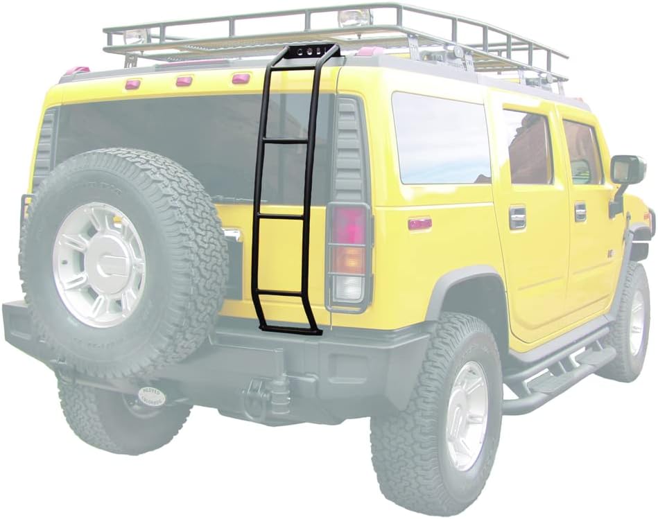 Amazon.com: GOBI Rear Passenger Side Ladder for Hummer 2002-2009 H2 SUV ...