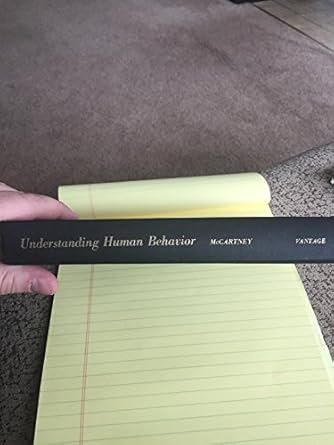 Understanding Human Behavior: McCARTNEY, James L.: Amazon.com: Books