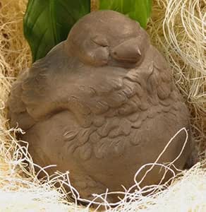 Amazon.com : Fat Bird Statue, 6Hx5.5Wx6.25D, DARK WALNUT : Home & Kitchen