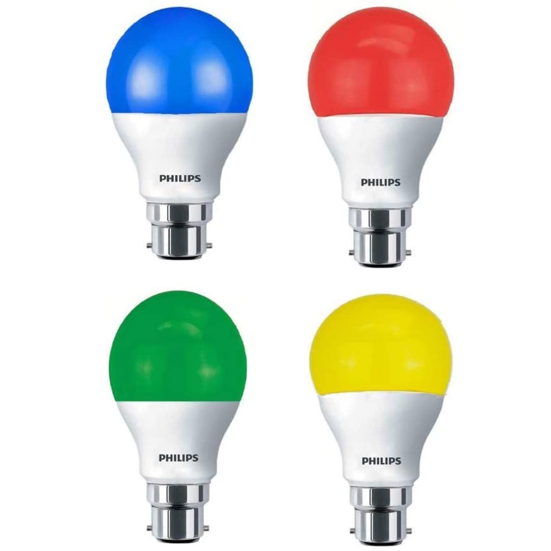 Philips 5-watt LED Bulb | Deco Bright Festive Range LED Bulb | Colored ...