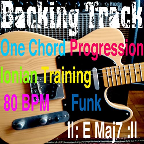 Spiele Backing Track One Chord Progression Ionian Training E Maj7 von ...