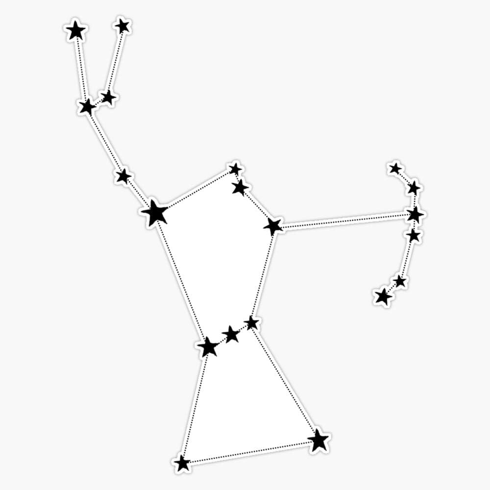 Amazon.com - Constellation Orion Sticker Bumper Sticker Vinyl Decal 5"