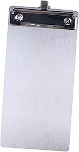 Amazon.com : Small Clipboard Mini Clipboard Stainless Steel Portable A7 ...