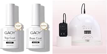 Amazon.com: GAOY UV LED Nail Lamp, UV Light with LCD Display and Gel ...