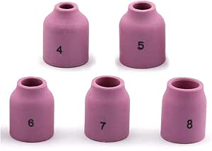 WeldingCity 5-pk Assorted Alumina Ceramic Cup 53N58-53N59-53N60-53N61 ...