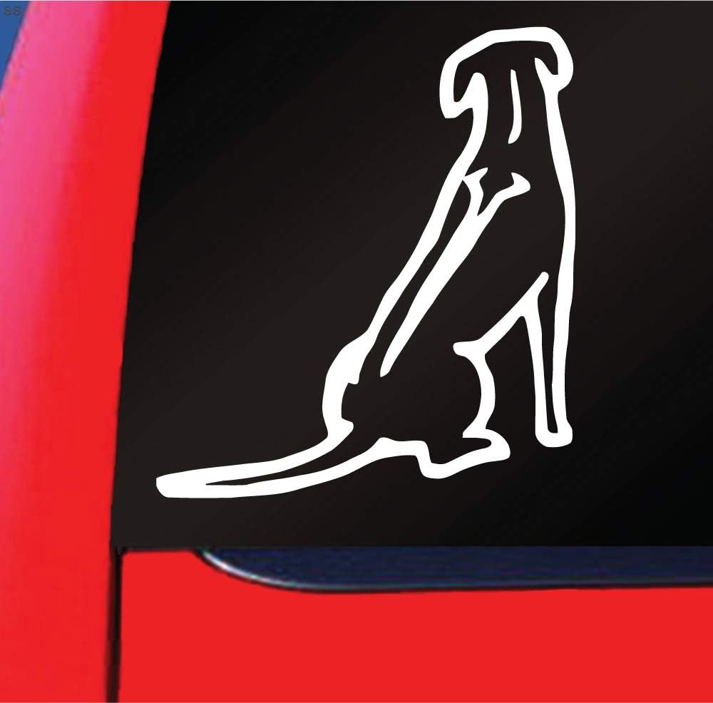 Amazon.com - Sassy Stickers Rhodesian Ridgeback Dog Window Decal ...
