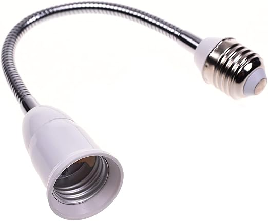 Amazon.com: BLUECELL 12inches E27 to E27 LED Light Bulb Lamp Holder ...
