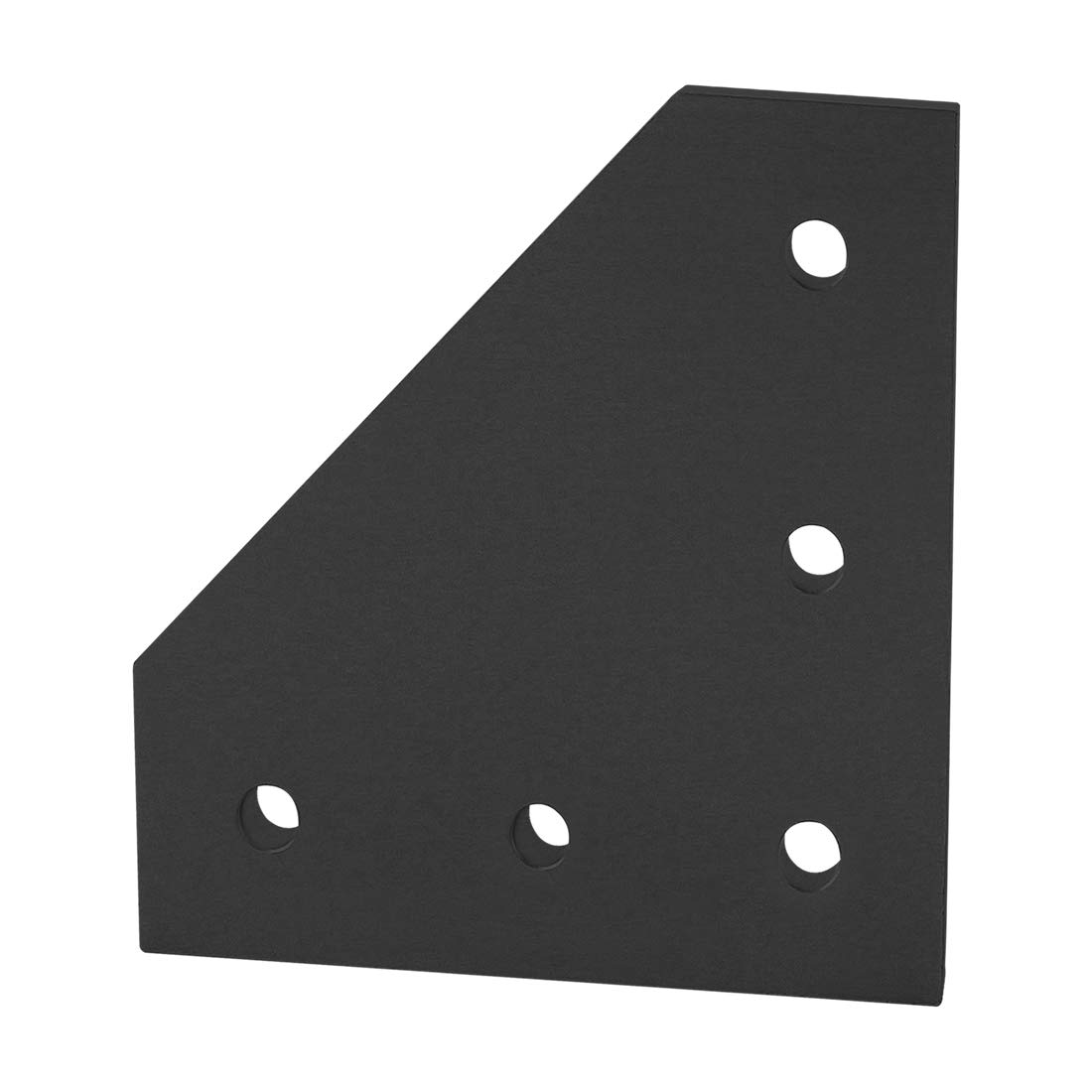 Amazon.com: 80/20 Inc., 4351-Black, 15 Series 5 Hole 90 Degree Angled ...