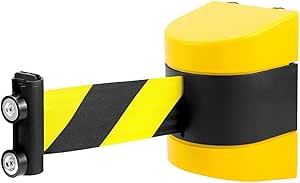 Amazon.com: HHCCTEO Magnetic Retractable Queue Barrier Tape, Safety ...