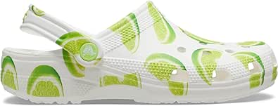 Amazon.com | Crocs Classic Fresh Fruits Unisex Clog Lime | Mules & Clogs