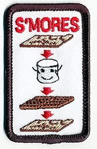 Amazon.com: Girl Boy Cub How to Make Smores Patches Crest Badge Scout ...