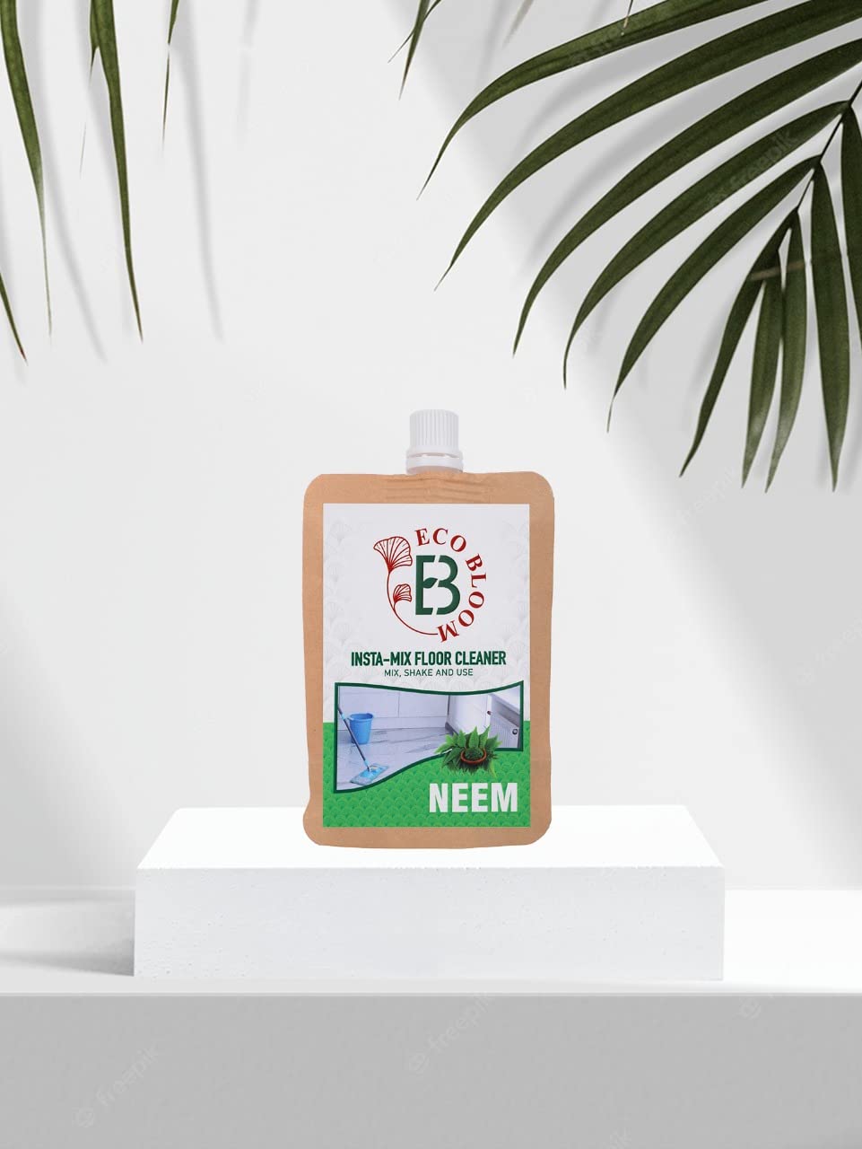 ECOBLOOM Instant Mix Floor Cleaner- FREE 1 Litre Bottle. 80 ml pouch ...