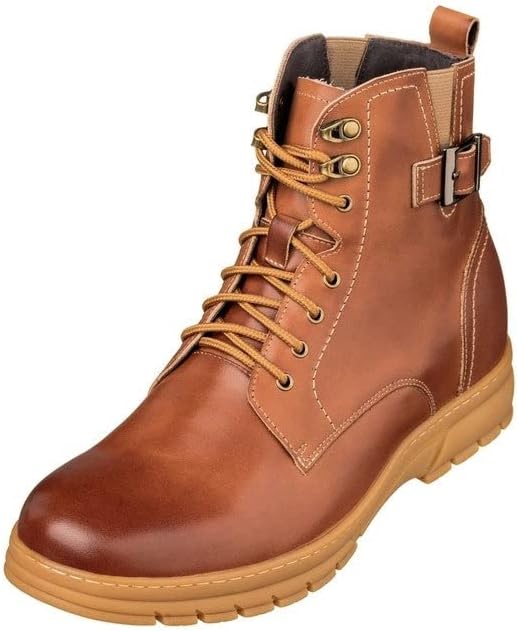 Amazon.com | TOTO Men's Invisible Height Increasing Elevator Shoes ...