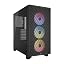 CORSAIR 3000D RGB Airflow Mid-Tower PC Case - 3 x AR120 RGB Fans ...