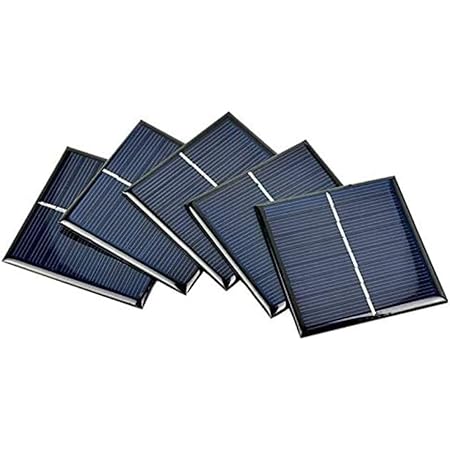 UNIVERSAL HUB 1Pcs 6V 100mA Wire Attached Mini Power Solar Cells for ...