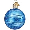 Amazon.com: Old World Christmas Planet Neptune Glass Blown Ornament for ...