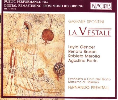 La Vestale: Spontini, Gencer, Previtali: Amazon.it: CD e Vinili}