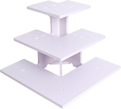 Amazon.com: HAOWUJIN 3 Tier Corner Retail Display Stand Portable ...