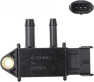 Amazon | 車用オートアクセサリー排気DPF差圧センサー、GMC 2016-2018 SL Denali SLT SLE 2.8L ...