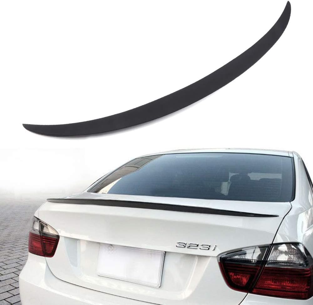 Amazon.com: ECCPP ABS Spoiler Wing Unpainted Rear Trunk Spoiler Wing ...