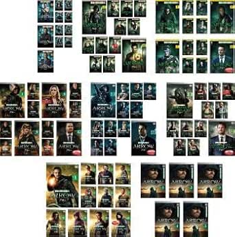 Amazon.co.jp: ARROW Arrow 87 Sheets All Season 1, 2, 3, 4, 5, 6, 7 ...