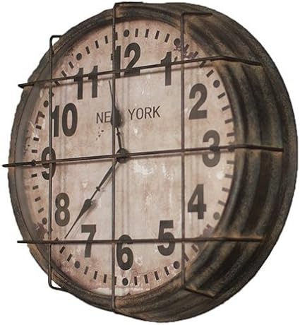 Amazon.com: New York Subway Cage Wall Clock : Home & Kitchen
