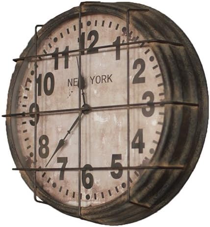 Amazon.com: New York Subway Cage Wall Clock : Home & Kitchen