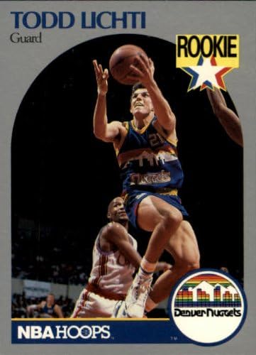Amazon.com: 1990 Hoops Basketball Rookie Card (1990-91) #98 Todd Lichti ...