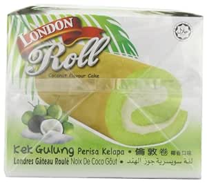 Amazon.com : Imported London Roll, Coconut, 24 Count : Packaged Snack ...