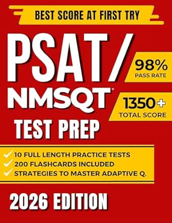 Amazon.com: PSAT/NMSQT Test Prep: The Complete Guide to Ace the Digital ...