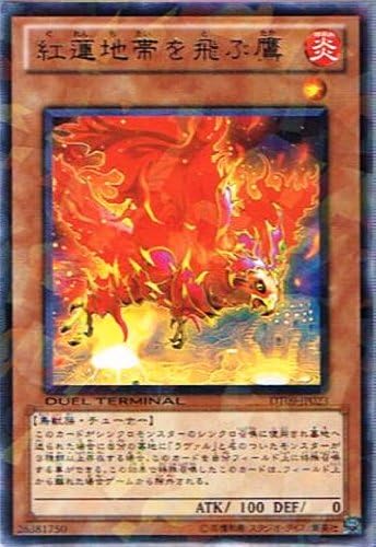 Amazon.co.jp: 遊戯王シングルカード 紅蓮地帯を飛ぶ鷹 レア dt09-jp023 : おもちゃ