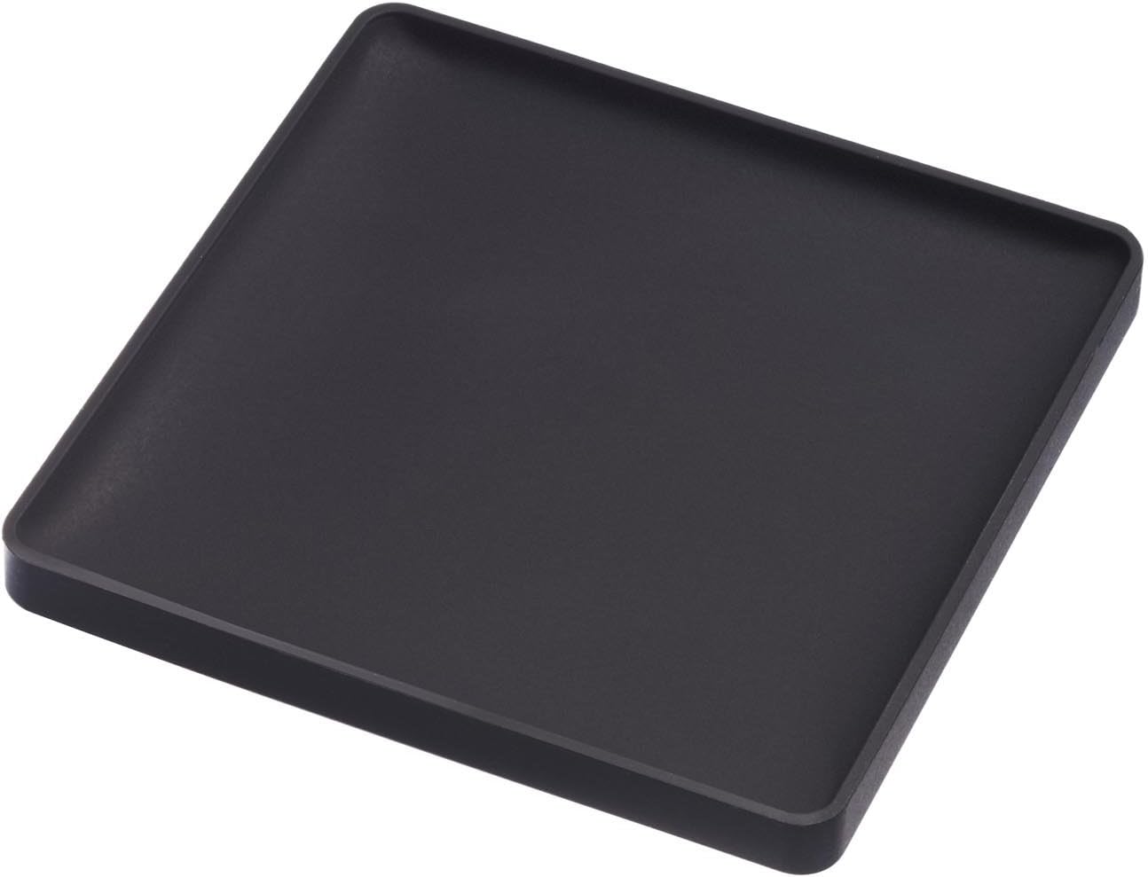 Modern Square Black Silicone Coasters, Set of 6 : Amazon.co.uk: Home ...
