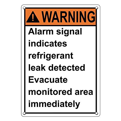 Weatherproof Plastic Vertical ANSI Warning Alarm Signal Indicates ...
