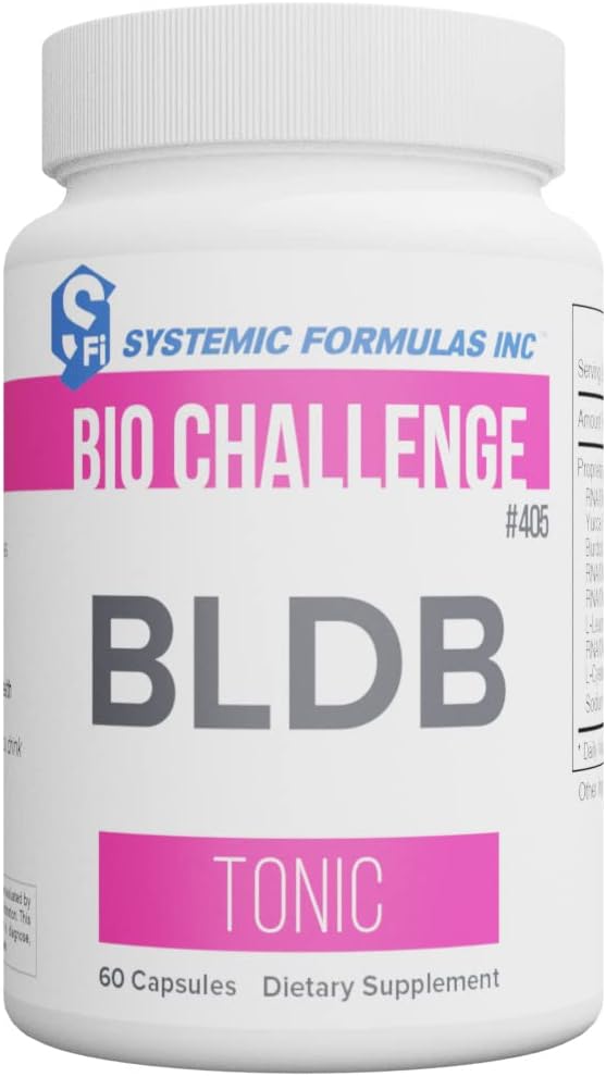 Amazon.com: Systemic Formulas BLDB Tonic 60 Capsules Bio Challenge #405 ...