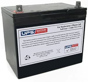 Amazon.com: 12V 75Ah NB - Universal UB12750 (45821) Replacement Battery ...
