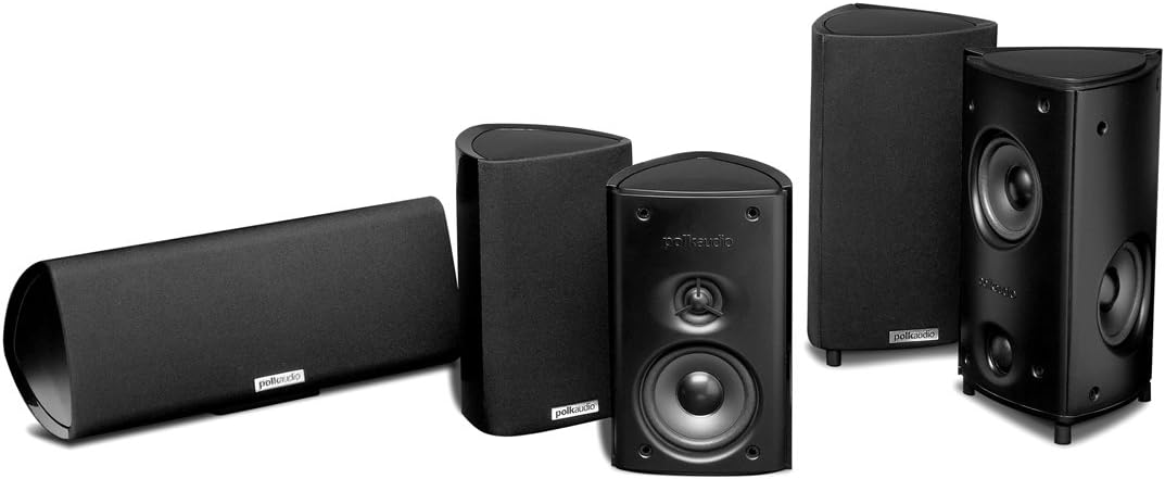 Amazon.com: Polk Audio RM85 5-Channel Home Theater System (Set of Five ...
